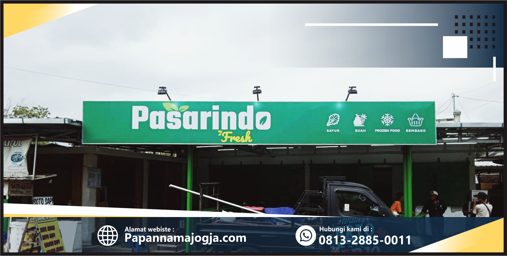 Desain sign board Murah di Jogja - PAPAN NAMA JOGJA | 081 3288 50011